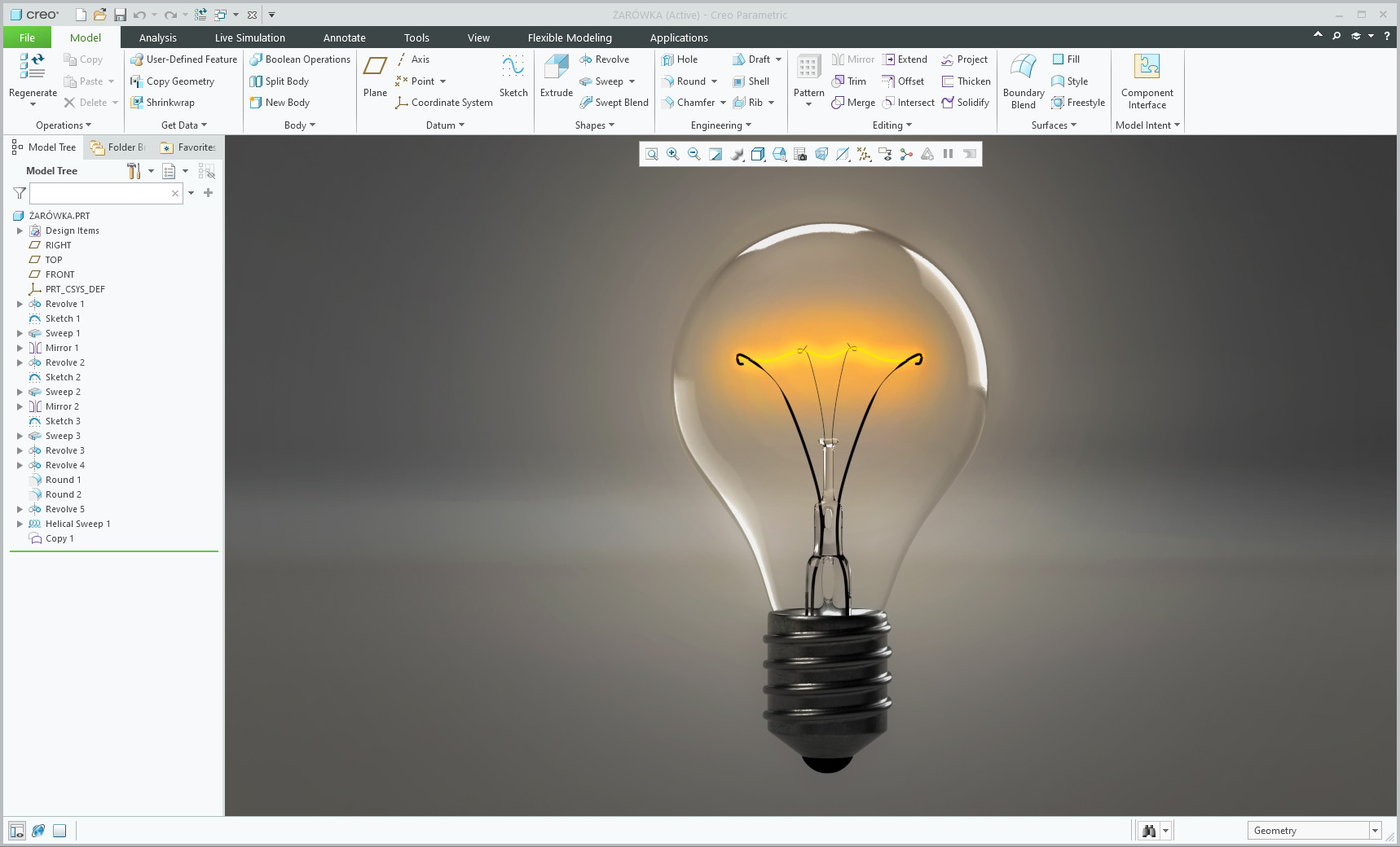 Creo Parametric – 9 najlepszych praktyk projektowania – Prodart